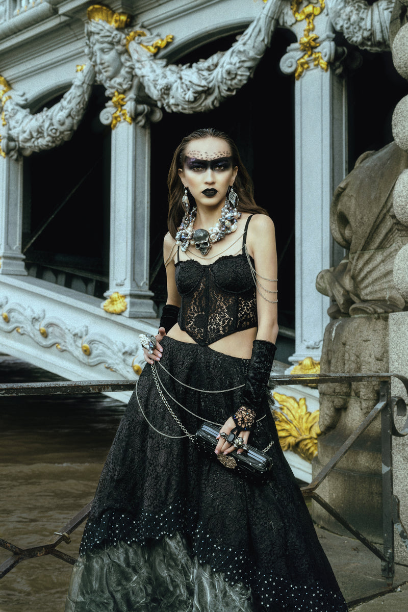 Night cage dress – Lorena Cordero